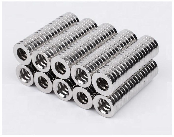 Sintered Neodymium magnet rings