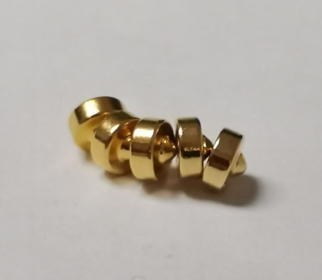 Sintered Neodymium magnet discs with tip