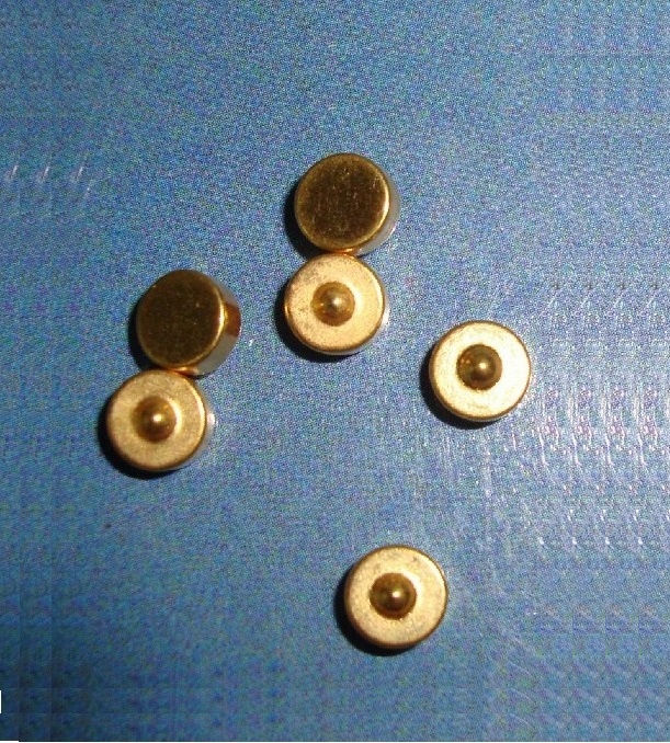 Sintered Neodymium magnet discs with tip