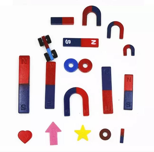 Ferrite magnet for school teaching