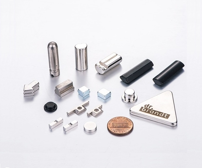 Sintered Neodymium shaped magnet customized