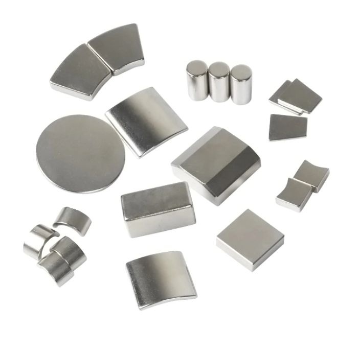 Sintered Neodymium shaped magnet customized